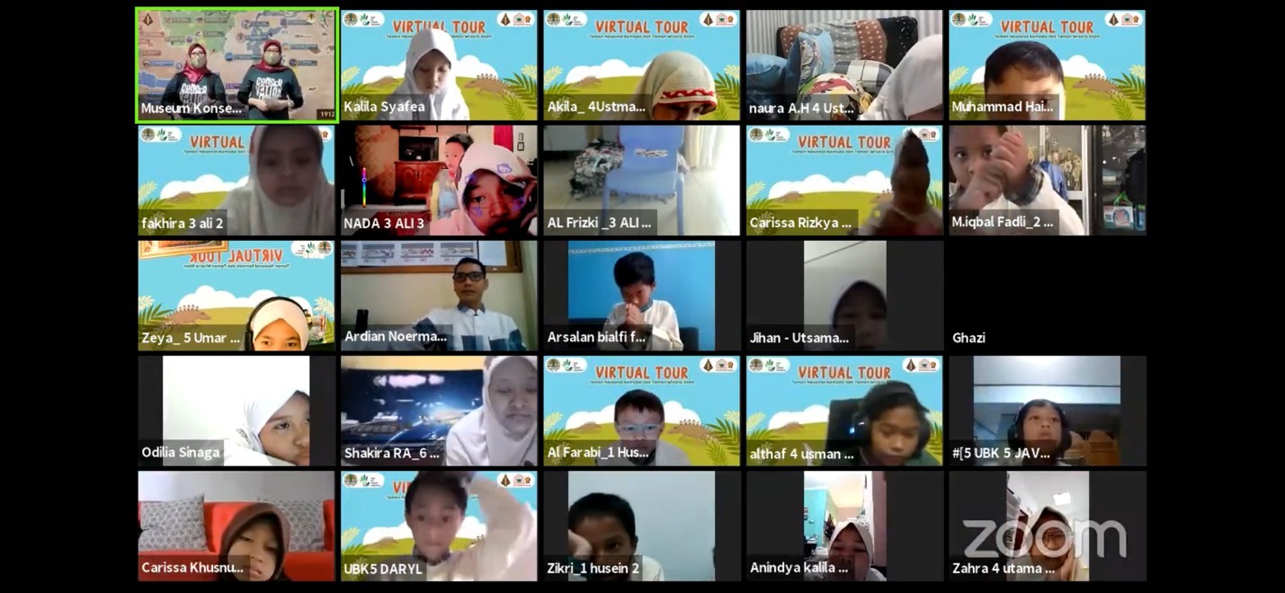 Balai TN Komodo Kembali Menggelar Virtual Tour Untuk Siswa Sekolah ...